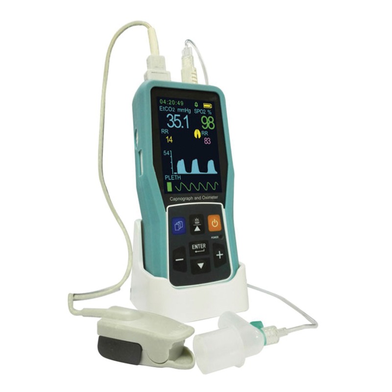 Capnógrafo y oxímetro PC-900B Creative Medical | Quantum Spain