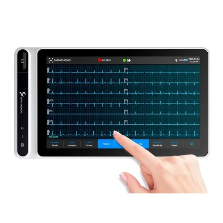 Electrocardiógrafo formato Tablet NeoECG S120 | Quantum Spain